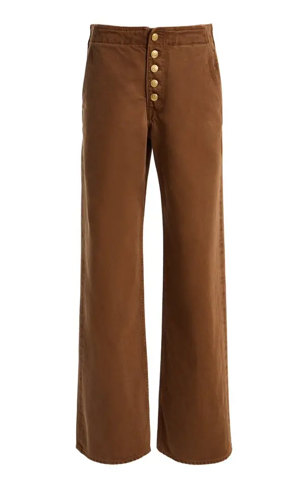 Ulla Johnson Jasmine Rigid Straight-leg Jeans