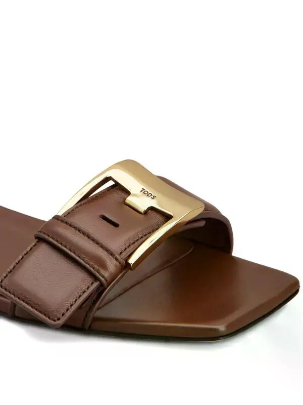 TOD'S Buckle-strap Flat Sandals