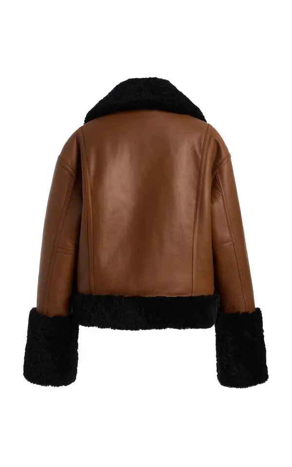 Ulla Johnson Nisha Shearling Coat - Black