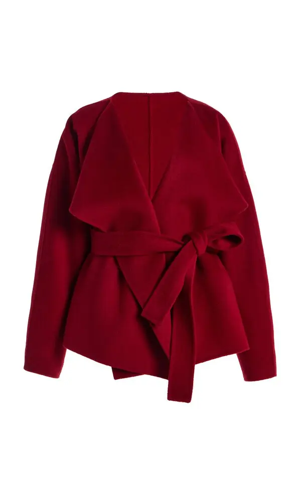 Ulla Johnson Sasha Wool-cashmere Coat - Red