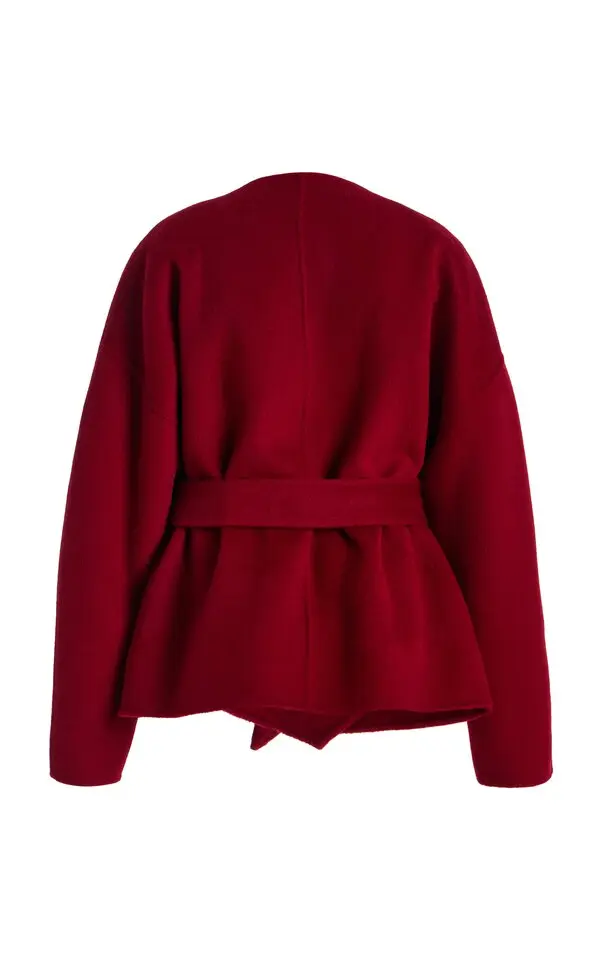 Ulla Johnson Sasha Wool-cashmere Coat - Red