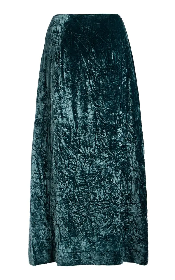 Ulla Johnson Elan Velvet Wide-leg Pants