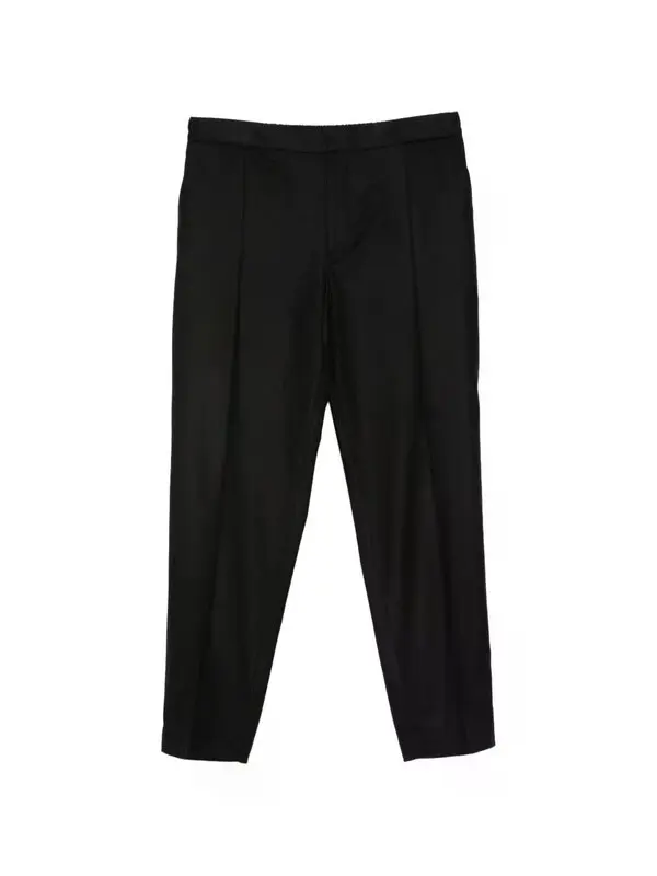 Zegna Straight Trousers - Black