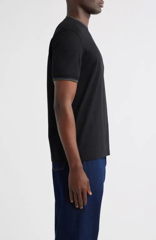 Paul Smith Sport Stripe Tipped Cotton T-shirt