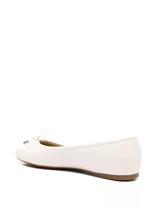 Ralph Lauren Jayna Bow-detail Ballet Flats - Neutrals