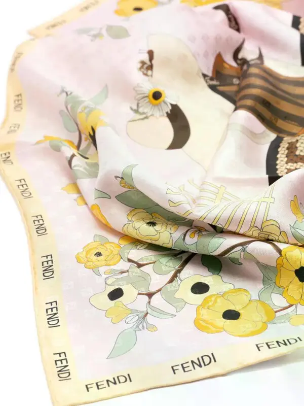 Fendi Gardening Scarf