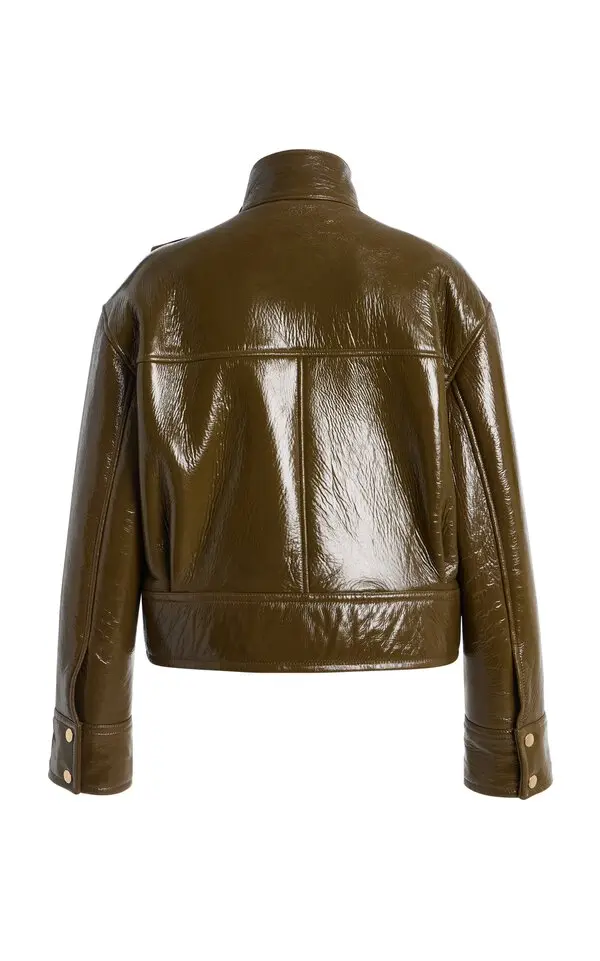 Ulla Johnson Honora Leather Jacket - Brown