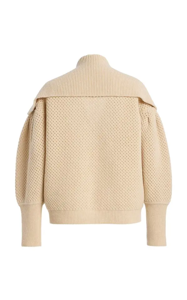 Ulla Johnson Lila Knitted Wool Pullover - Off-white