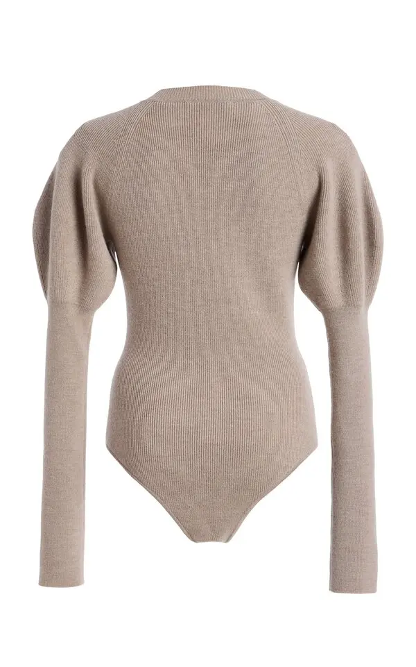 Ulla Johnson Imara Embellished Wool Top