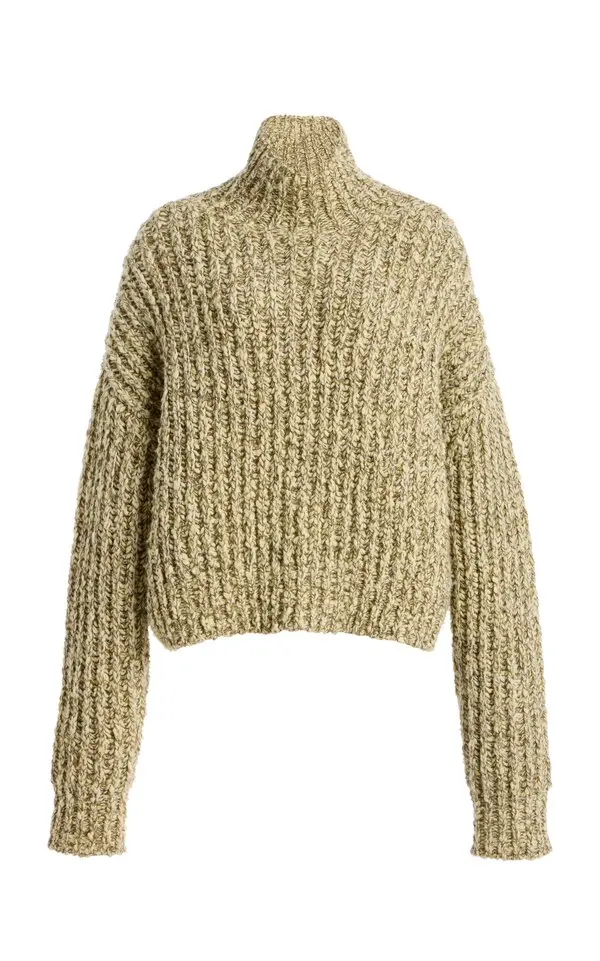 Ulla Johnson Albie Wool-blend Pullover - Green