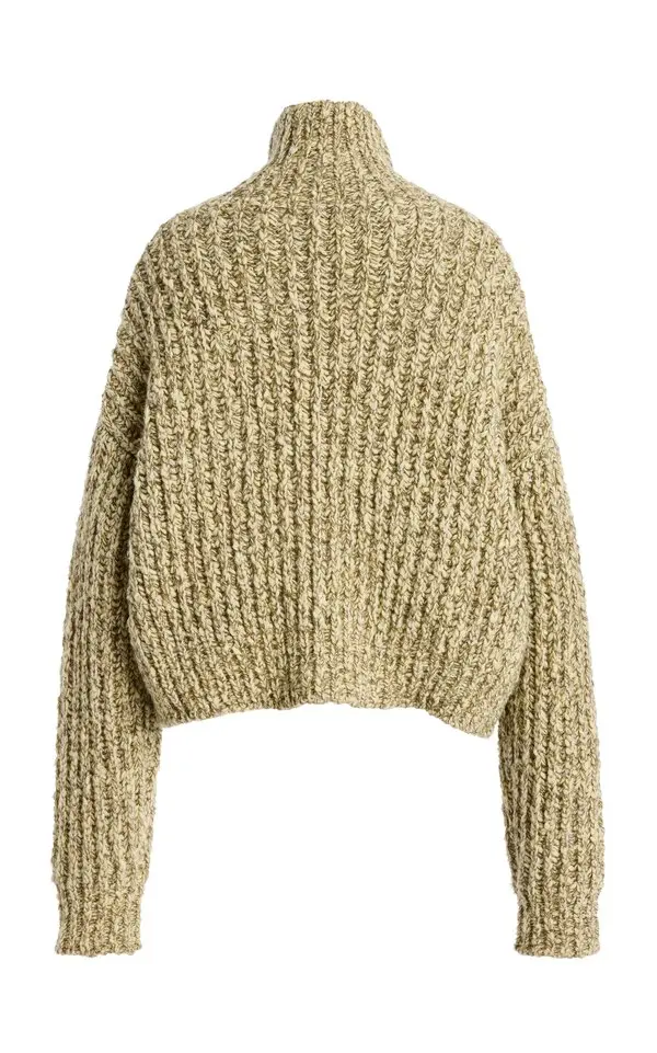 Ulla Johnson Albie Wool-blend Pullover - Green