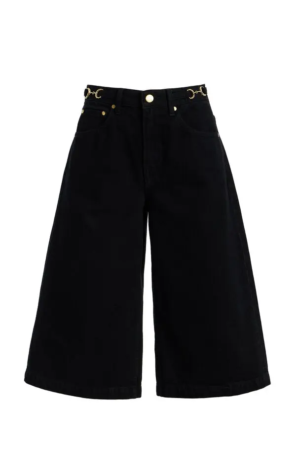 Ulla Johnson The Rowan Denim Long Shorts