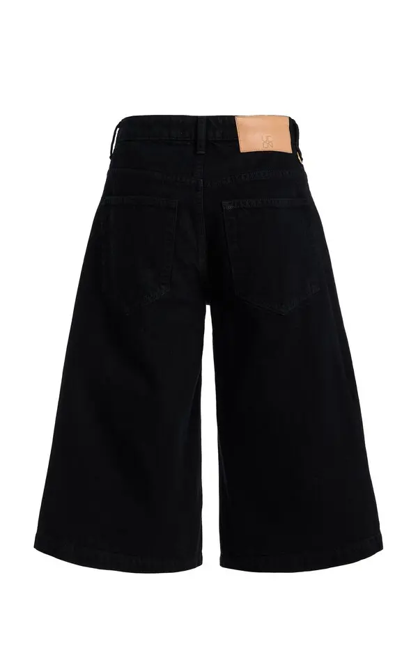 Ulla Johnson The Rowan Denim Long Shorts
