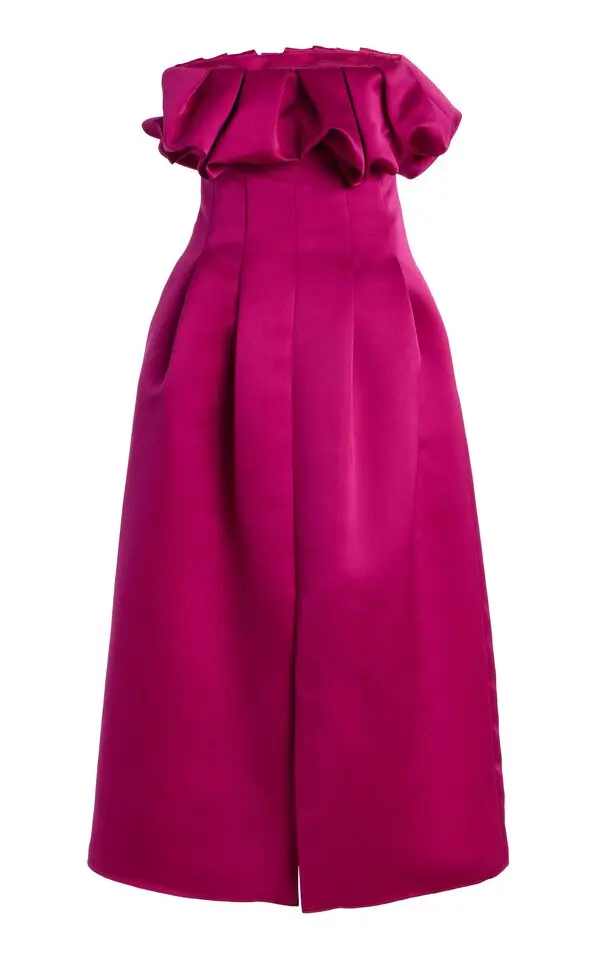 Ulla Johnson Cosima Satin Midi Dress