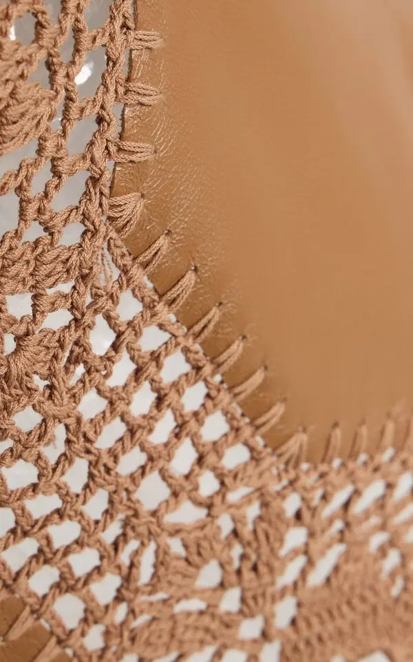 Ulla Johnson Livia Crochet Leather Top