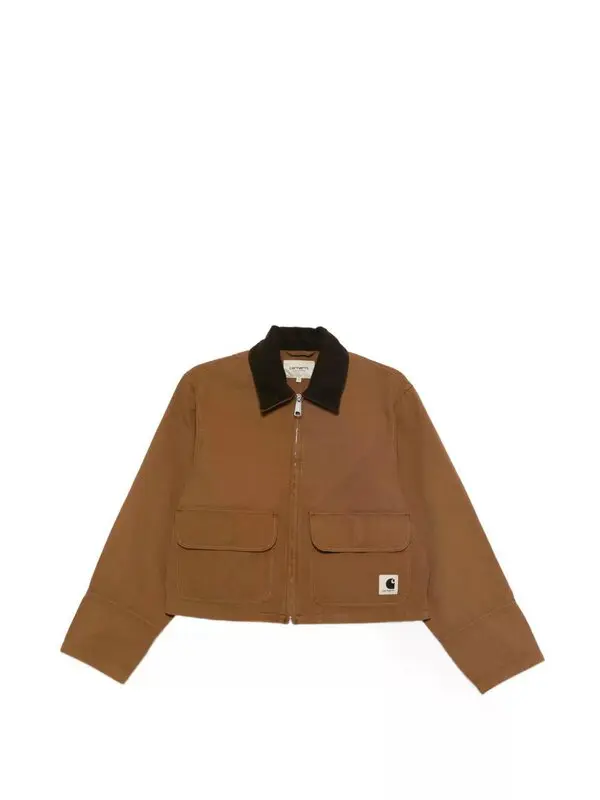 Carhartt Work In Progress Pocket Cropped Jacket - Brown