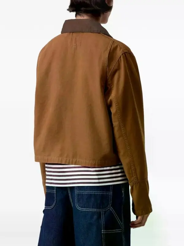 Carhartt Work In Progress Pocket Cropped Jacket - Brown