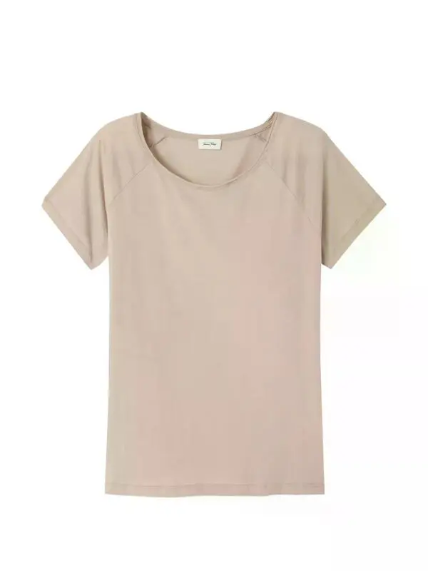American Vintage Laloom Cotton T-shirt - Neutrals