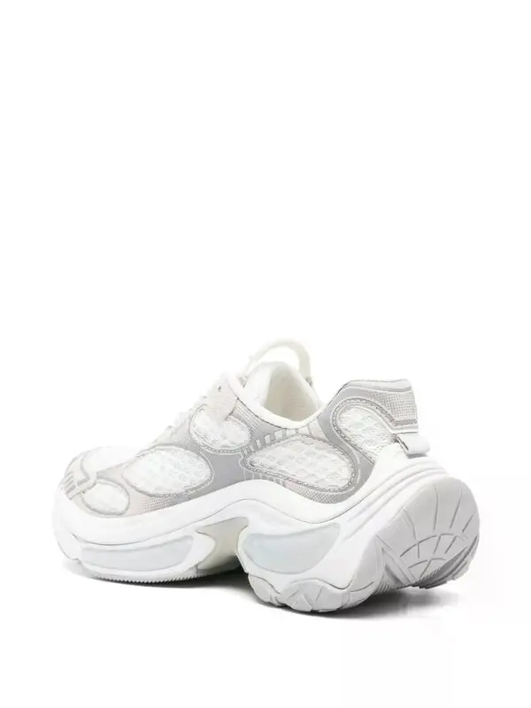 Ash Mesh Panelled Sneakers - White