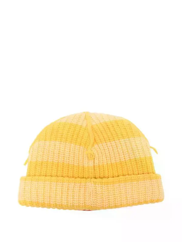 CHARLES JEFFREY Chunky Ears Logo-patch Beanie Hat