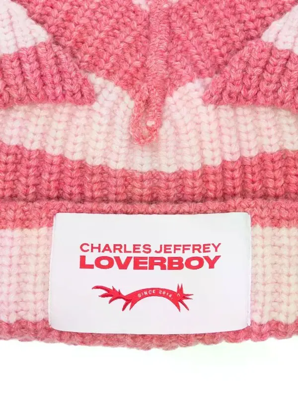 CHARLES JEFFREY Chunky Ears Beanie - Pink