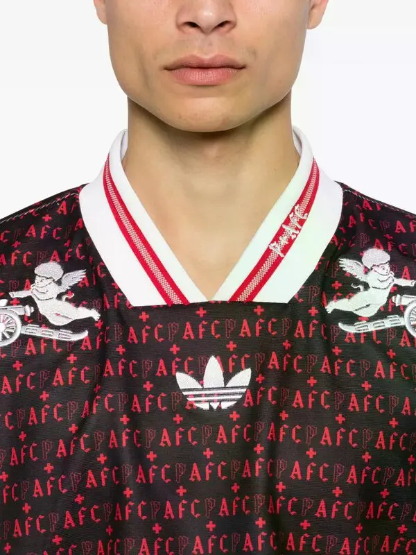 Adidas Patterned Long-sleeved T-shirt