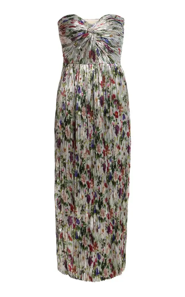 Ulla Johnson Adelaide Pleated Midi Dress - Multi