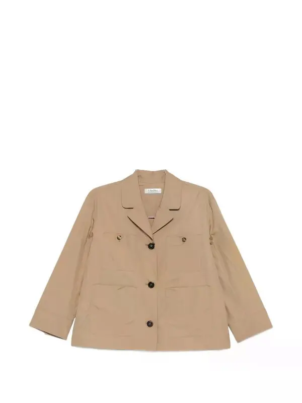 Max Mara Smmrenata Front-pocket Shirt - Neutrals