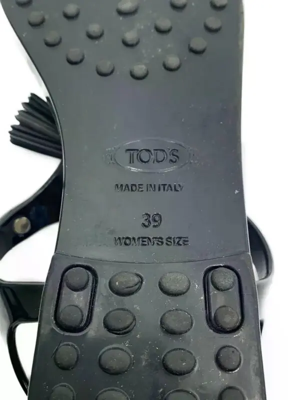 TOD'S Tassel-embellished Flat Sandals