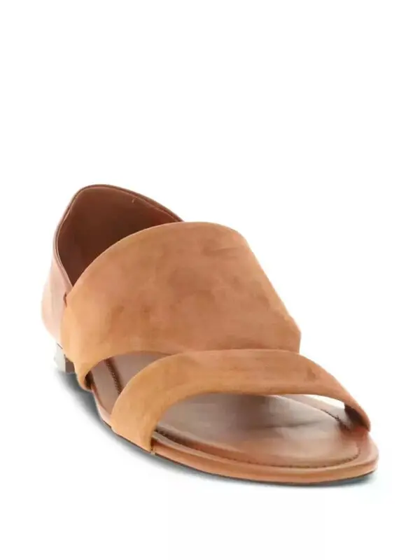 TOD'S Leather Suede Sandals