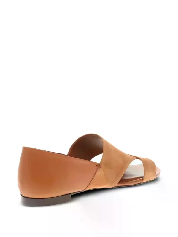 TOD'S Leather Suede Sandals