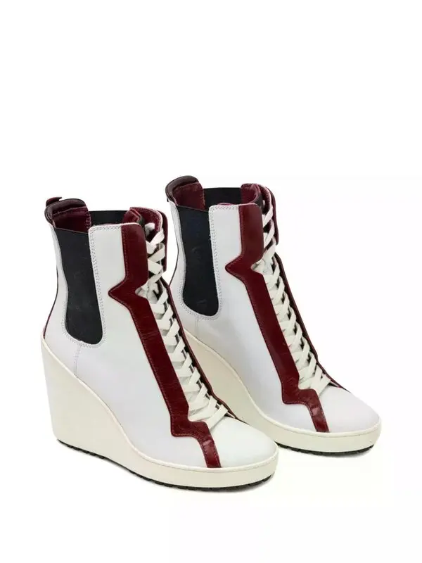 TOD'S Wedge Panelled Boots