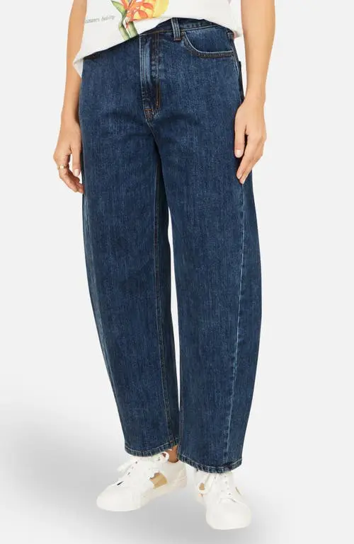 YUMI Denim Barrel Relaxed Fit Jeans