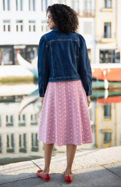YUMI Stretch Denim Pocket Detail Jacket