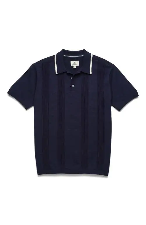 SURFSIDE SUPPLY CO. Nate Sweater Polo - Navy Blazer