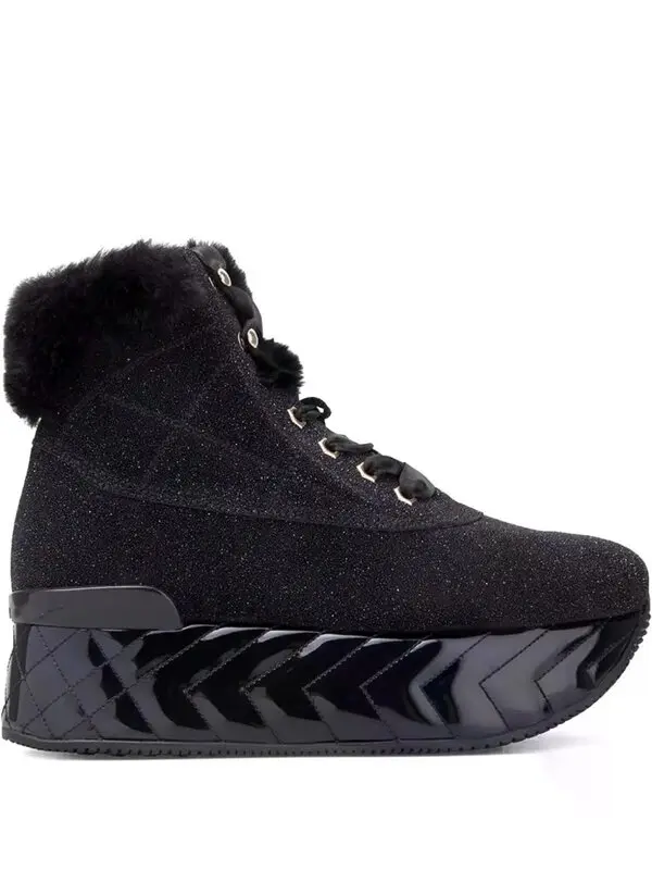 Hogan Max Ankle Boots - Black