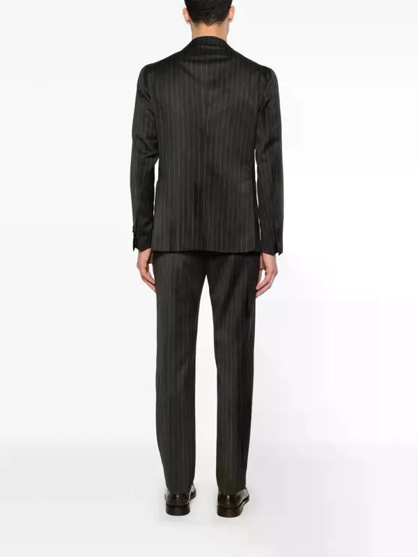 Tagliatore Pinstripe Suit - Grey