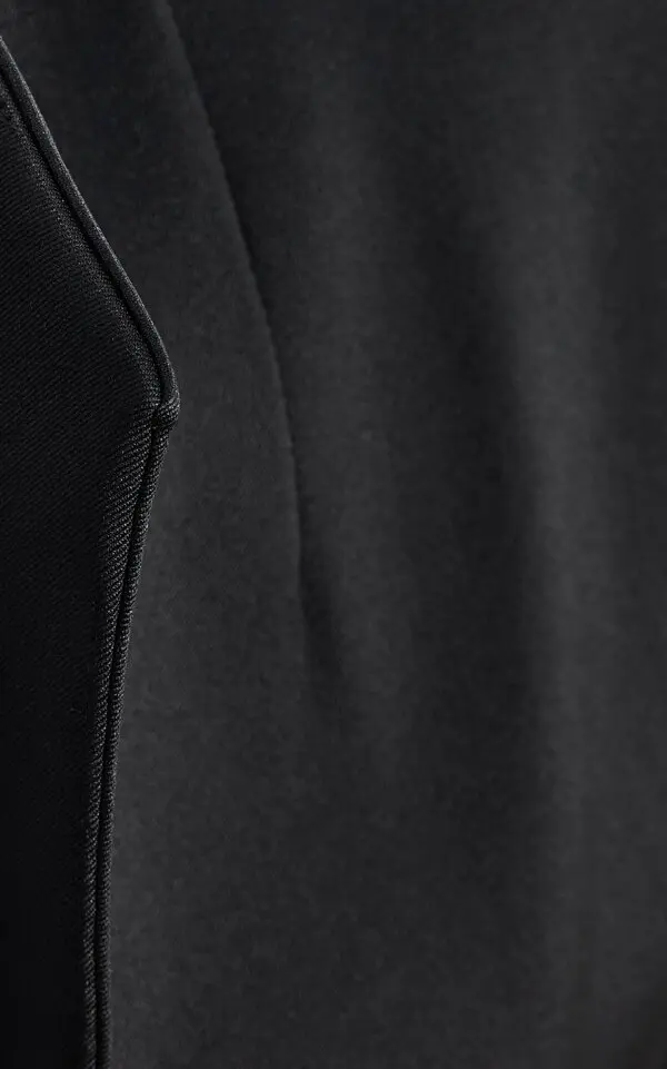 Brandon Maxwell The Alora Shrunken Stretch-mikado Jacket - Black