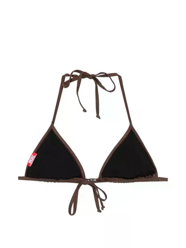 DIESEL® Elettra-dnm Tie-string Bikini Top