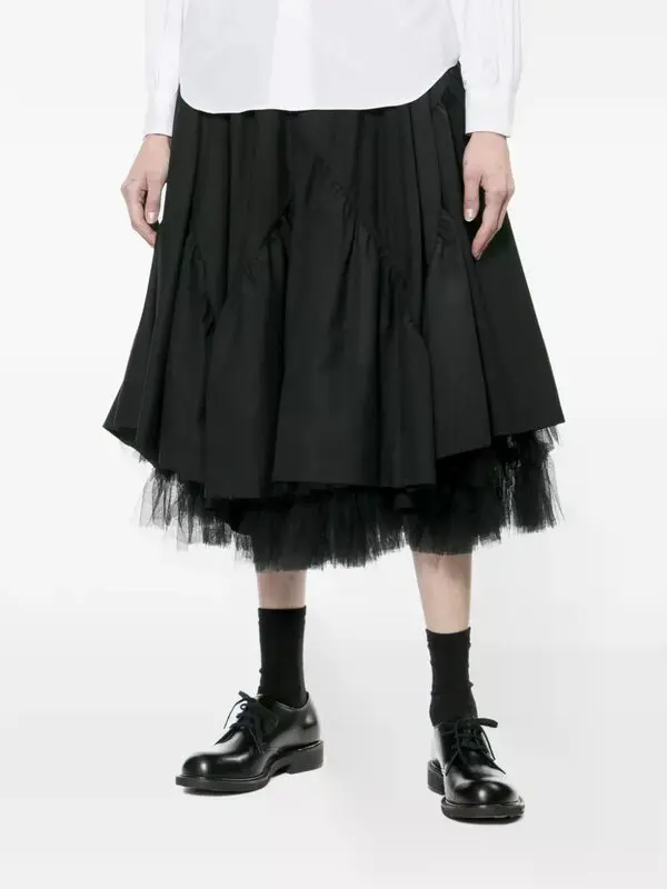 Noir Kei Ninomiya Ruffled Skirt