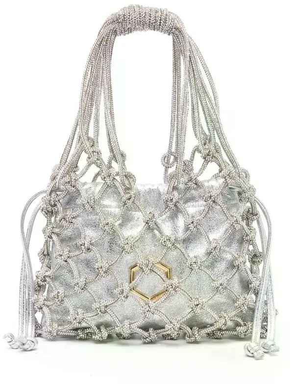 HIBOURAMA Carrie Tote Bag - Silver
