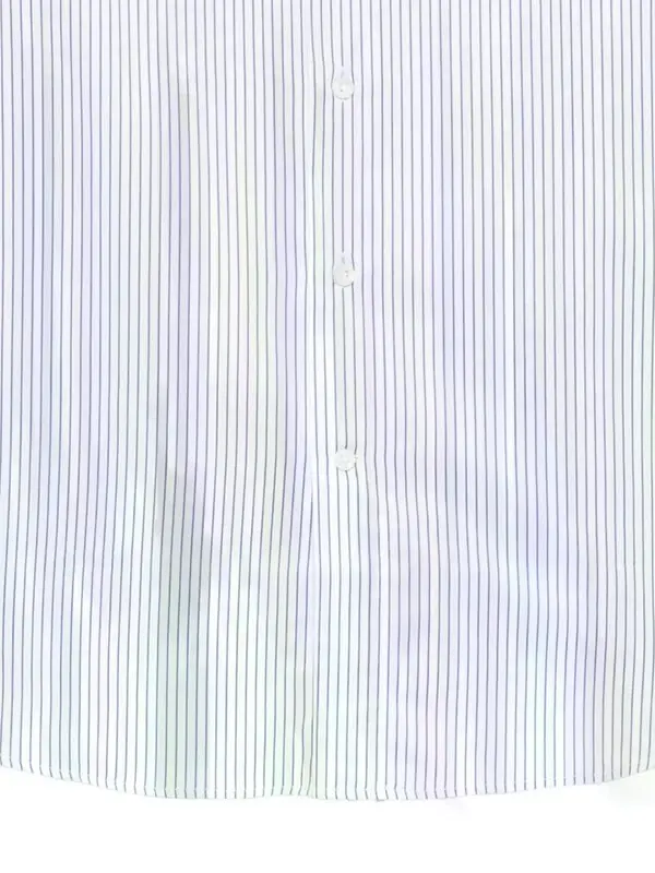 Canali Striped Shirt - White