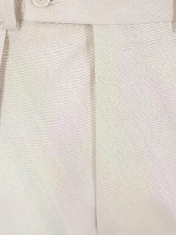 Caruso Buttoned Pleated Trousers