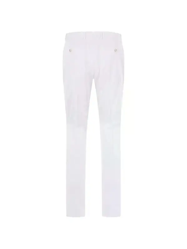 Caruso Buttoned Straight-leg Trousers