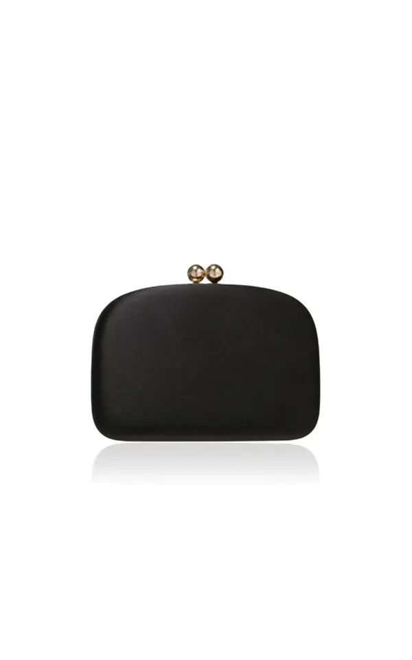 Carolina Herrera Vega Satin Clutch