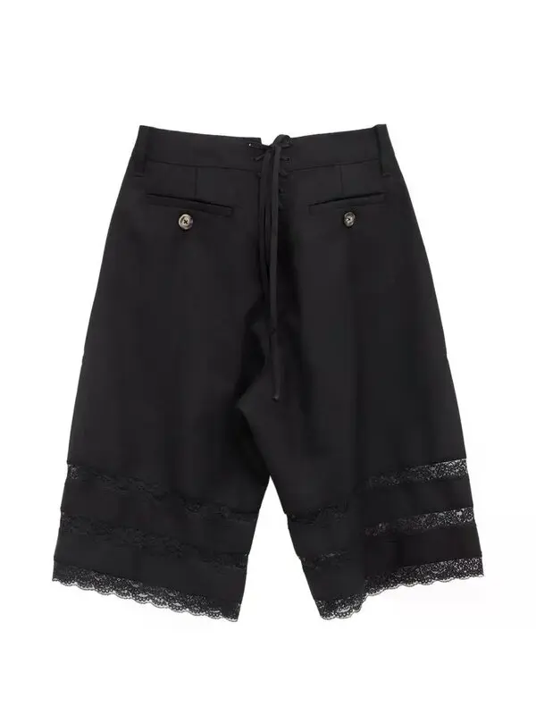 Vaquera Lace-trim Shorts