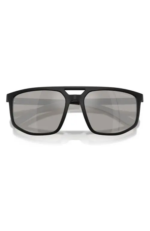 Emporio Armani 58mm Mirrored Square Sunglasses