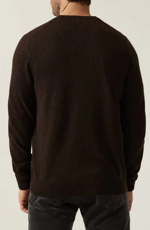 34 Heritage Cashmere Blend Crewneck Sweater - Brown