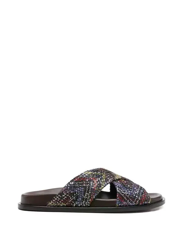 Missoni Criss-cross-strap Sandals