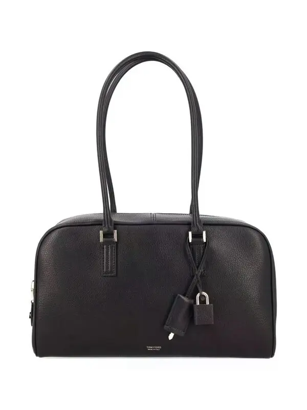 TOM FORD Padlock Leather Tote Bag